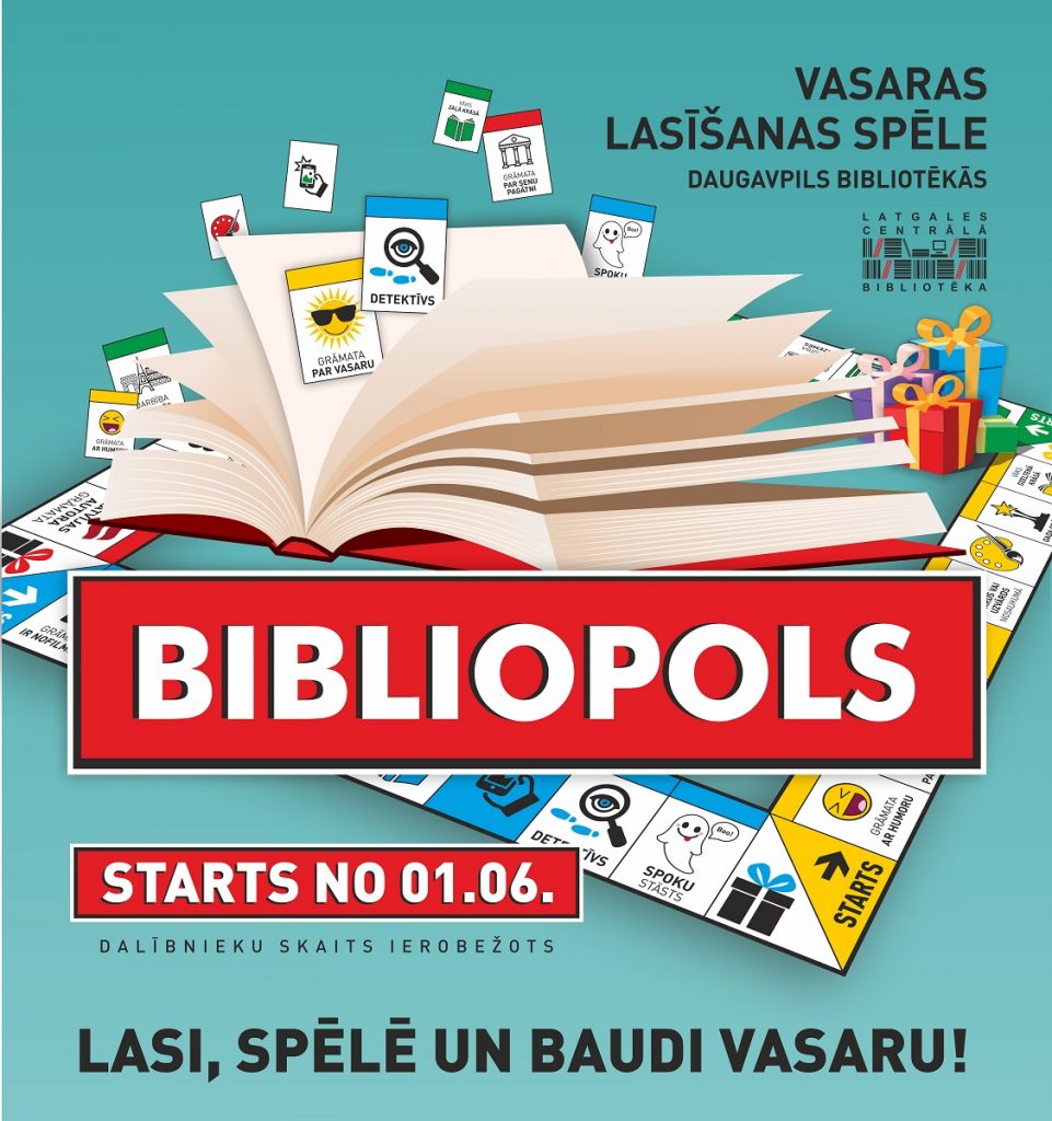 Daugavpils bibliotēkās atgriežas “Bibliopols” - lcb.lv